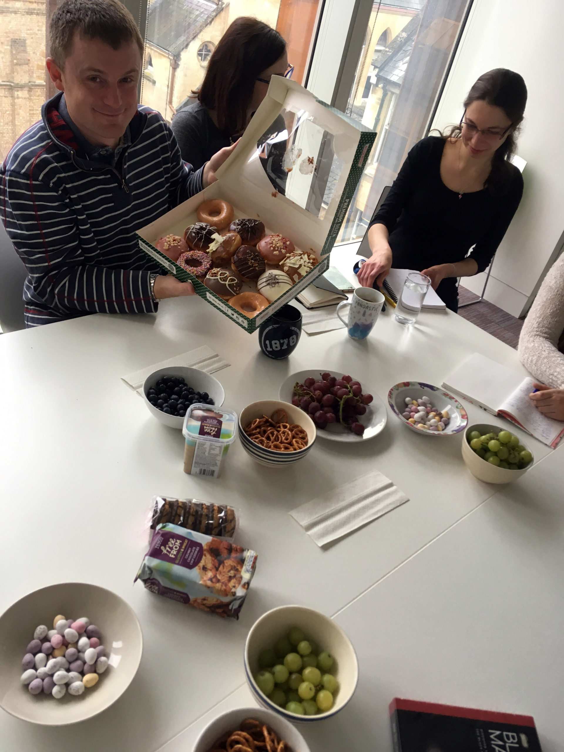 Lab meeting doughnuts! – Klose Lab